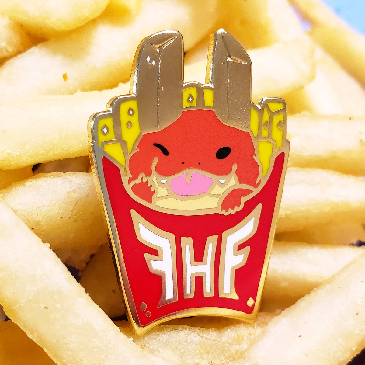 Nug French Fries Enamel Pin – Fresh Hot Flavors