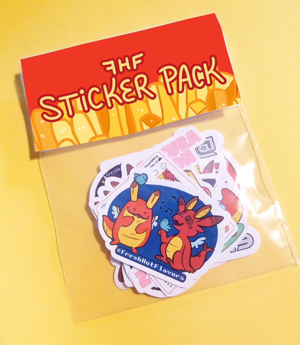 FHF Sticker Pack – Fresh Hot Flavors